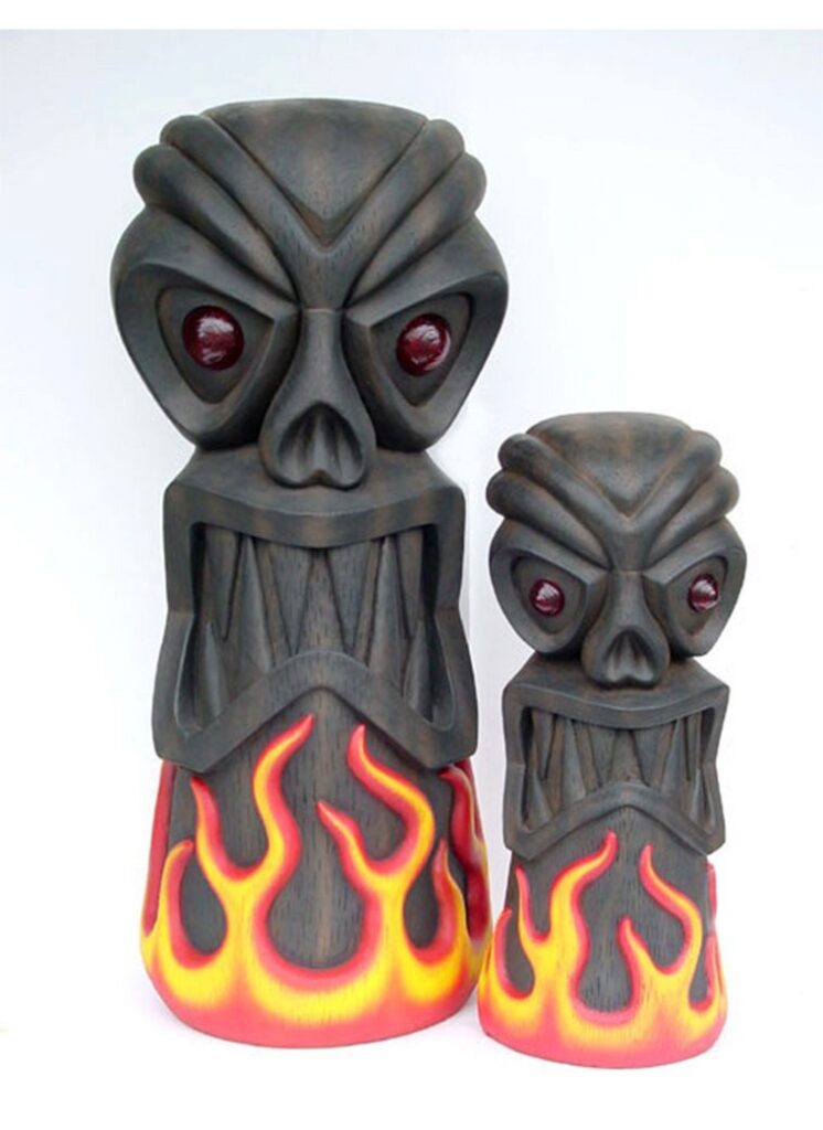Fire Tiki Statue