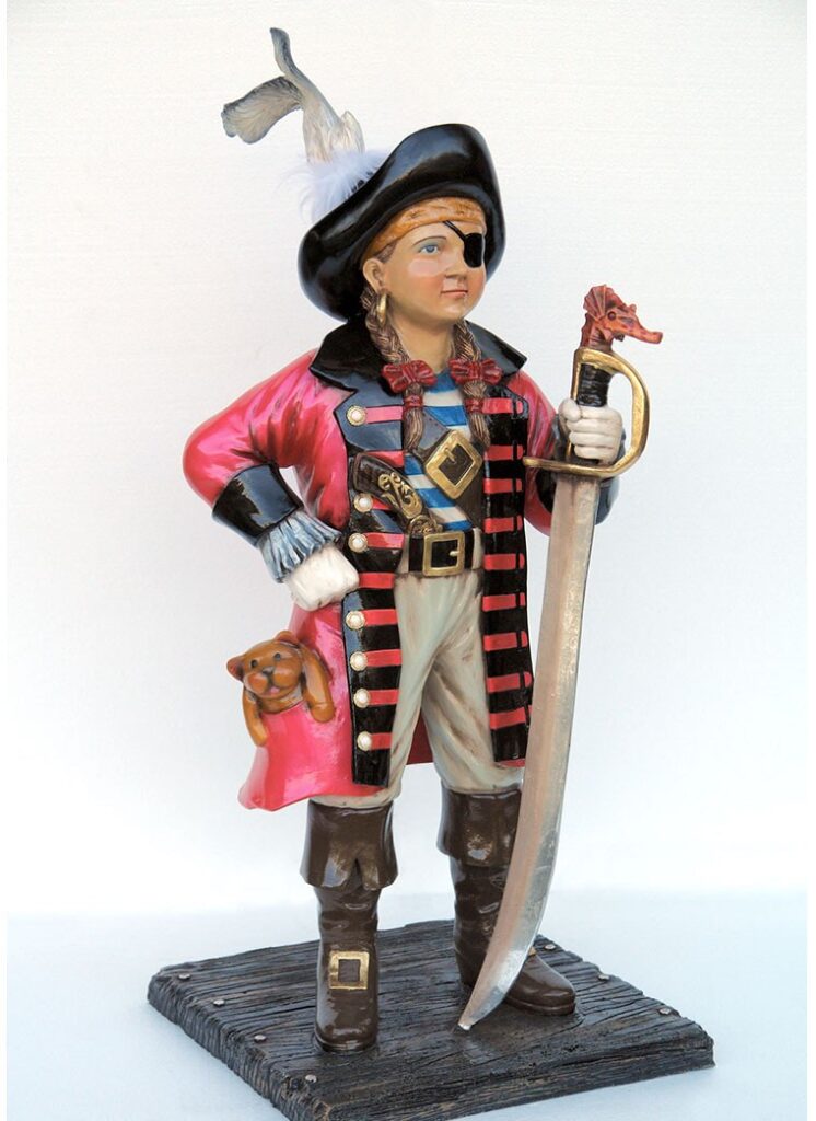 Pirate Girl Statue