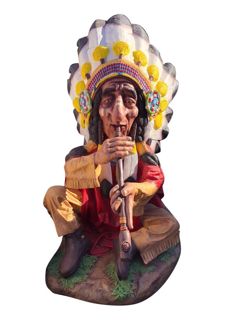 Indian Spirit Chief Statue