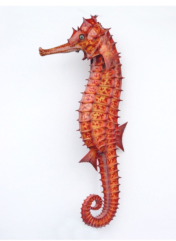Large Seahorse Statue - 8ft.