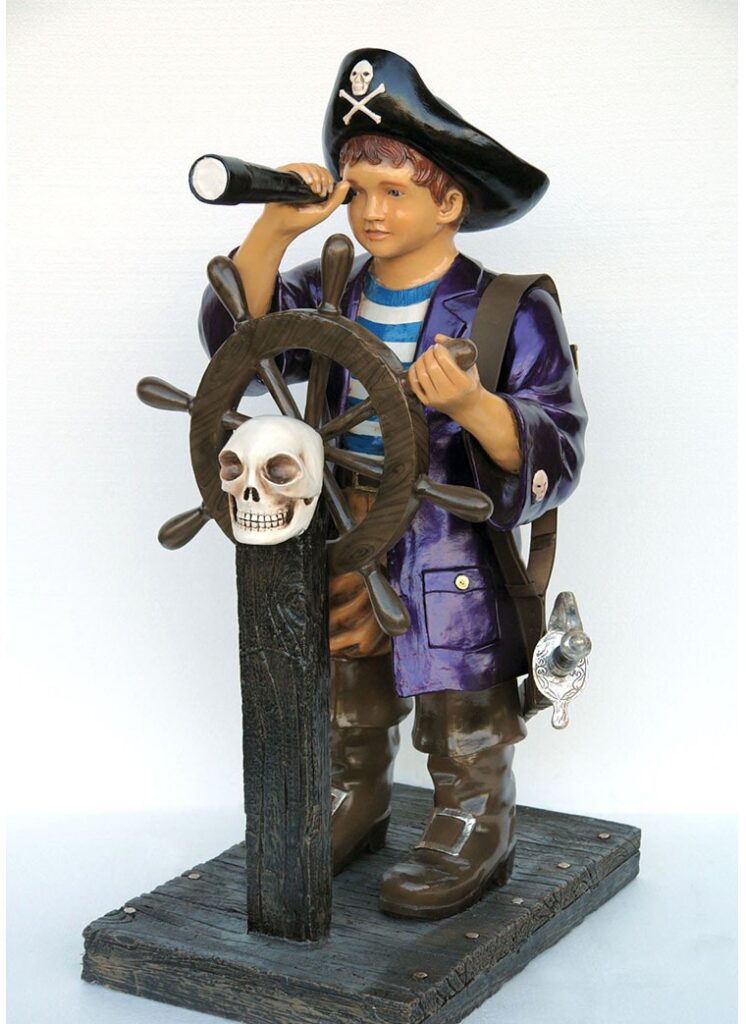 Pirate Boy Statue